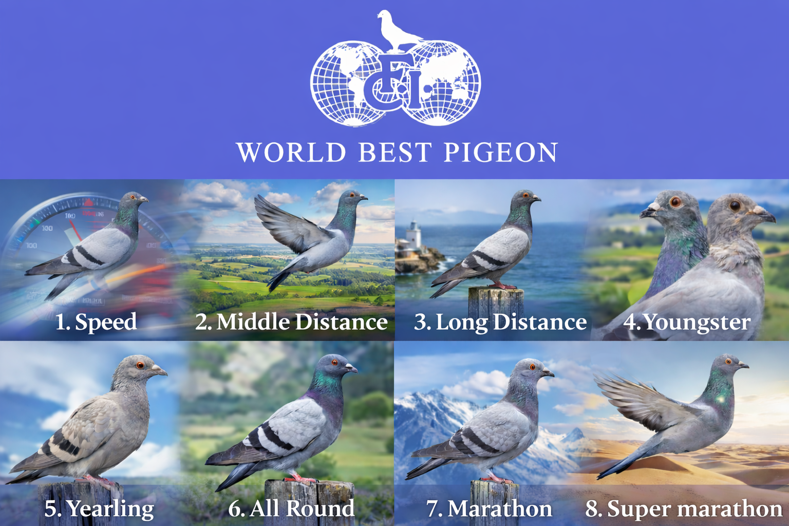 World Best Pigeon 2025 Results | pigeonsfci